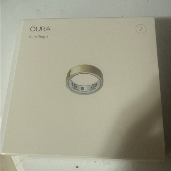 Oura | Other | Smart Ring Oura Ring Generation 4 Size 7 In Gold Brand ...